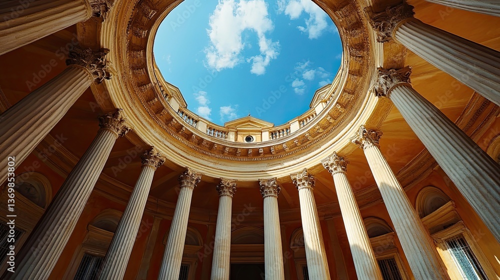 Renaissance Architecture Elegant Renaissance architecture showcasing ...