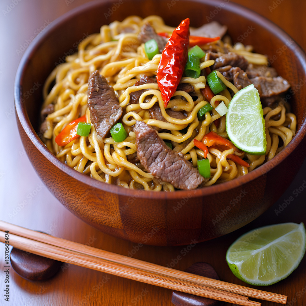 "Ramen Noodles with Gyoza | Asian-Style Pork Dumplings & Flavorful ...