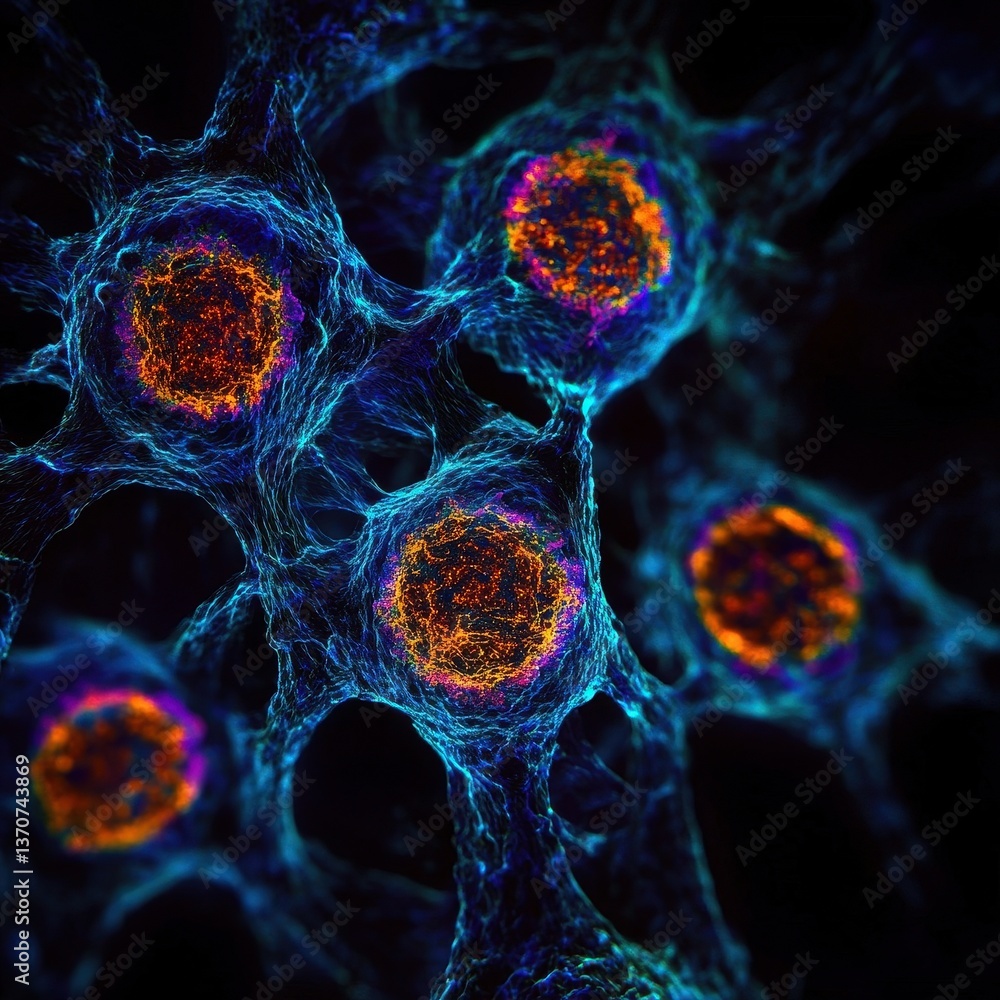Microscopic Visualization of Metastatic Cancer Cell Division Captured ...