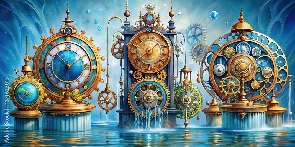 Ancient Water Clocks, Time Measurement, Hourglass, Water Flow ...