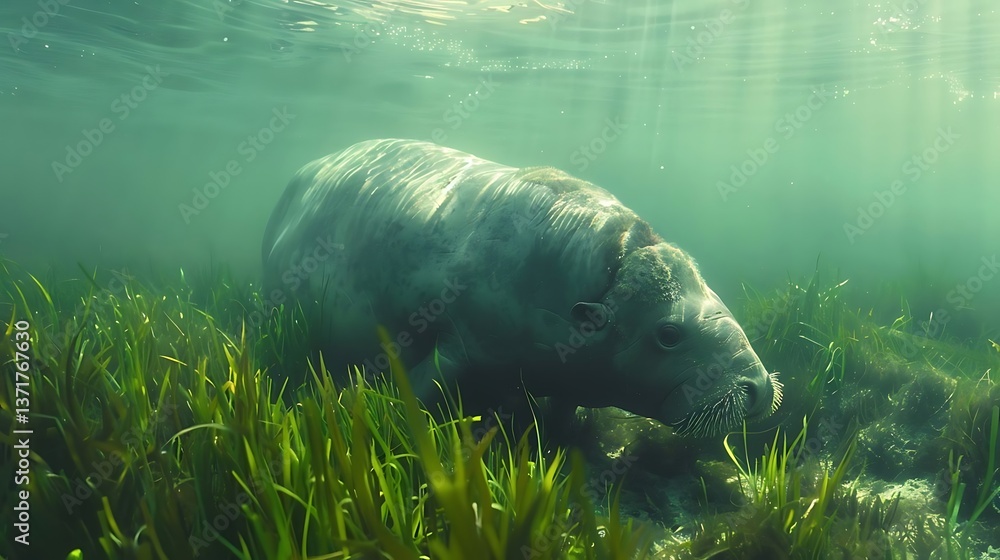 A **sea cow** refers to large, gentle marine mammals like manatees and ...