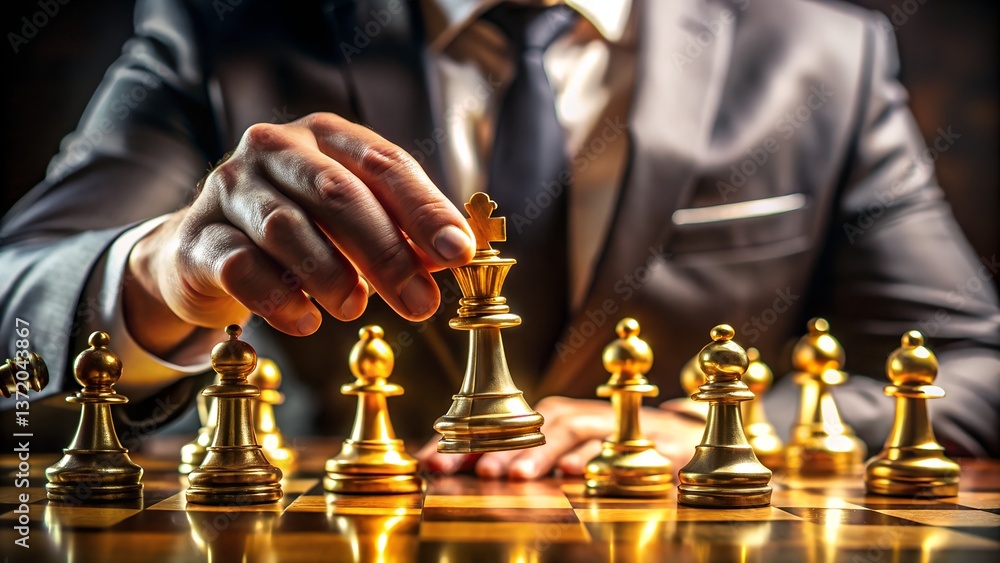 hand holding chess pieces, chess gam Stock Photo | Adobe Stock