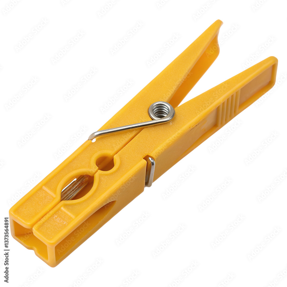 Plastic clothes peg isolated on transparent background Stock Photo ...