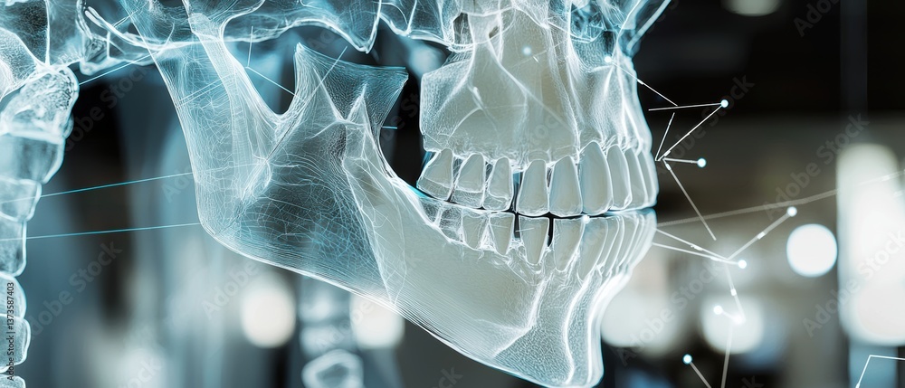 Bone fracture repair flowchart with x-ray overlays medical facility ...
