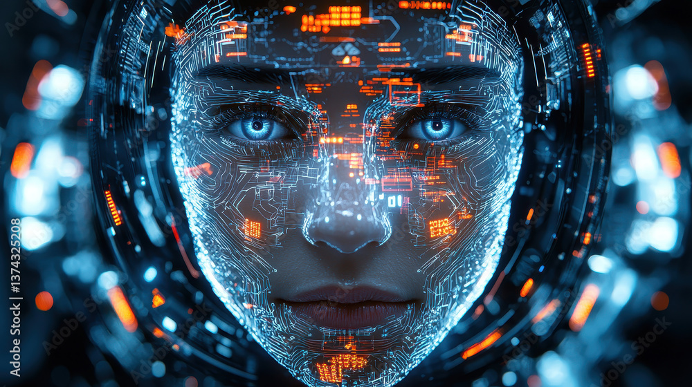 Facial recognition technology analyzes deepfake detection with ...