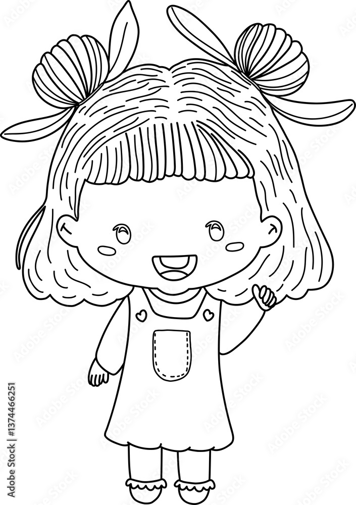 Printable eco friendly stamp outline coloring sheet featuring a ...