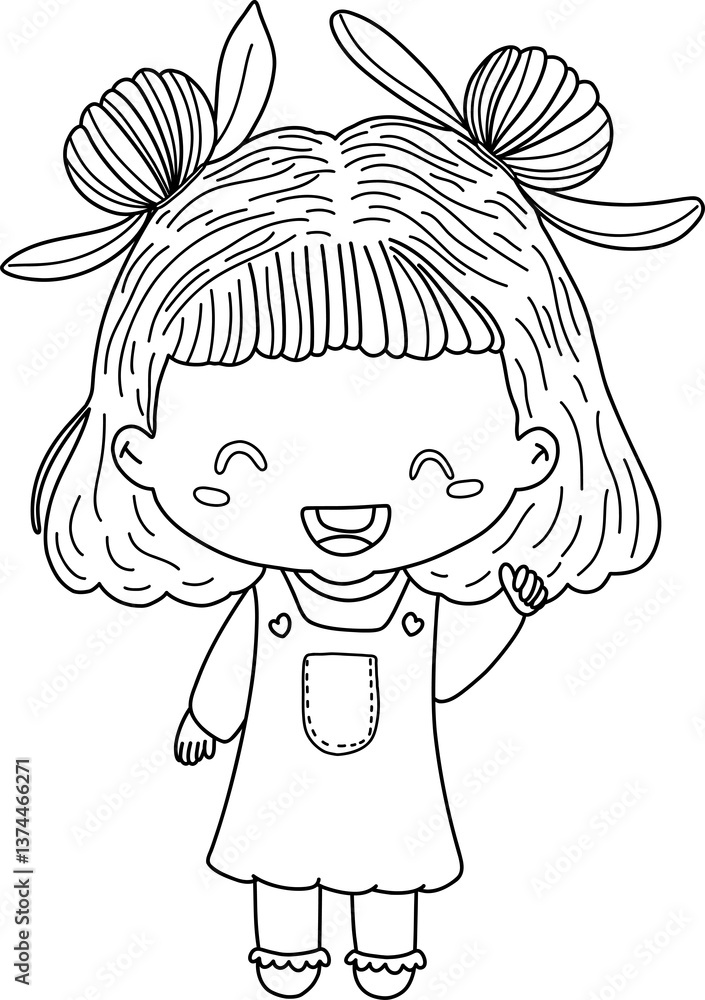 Printable eco friendly stamp outline coloring sheet featuring a ...