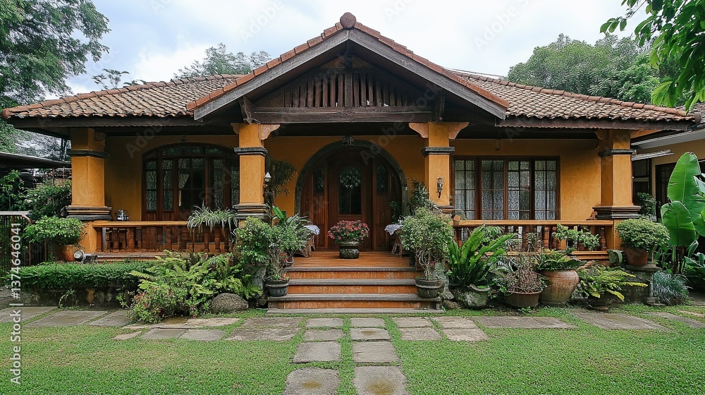 Traditional Houses - Charming images of traditional houses, featuring ...
