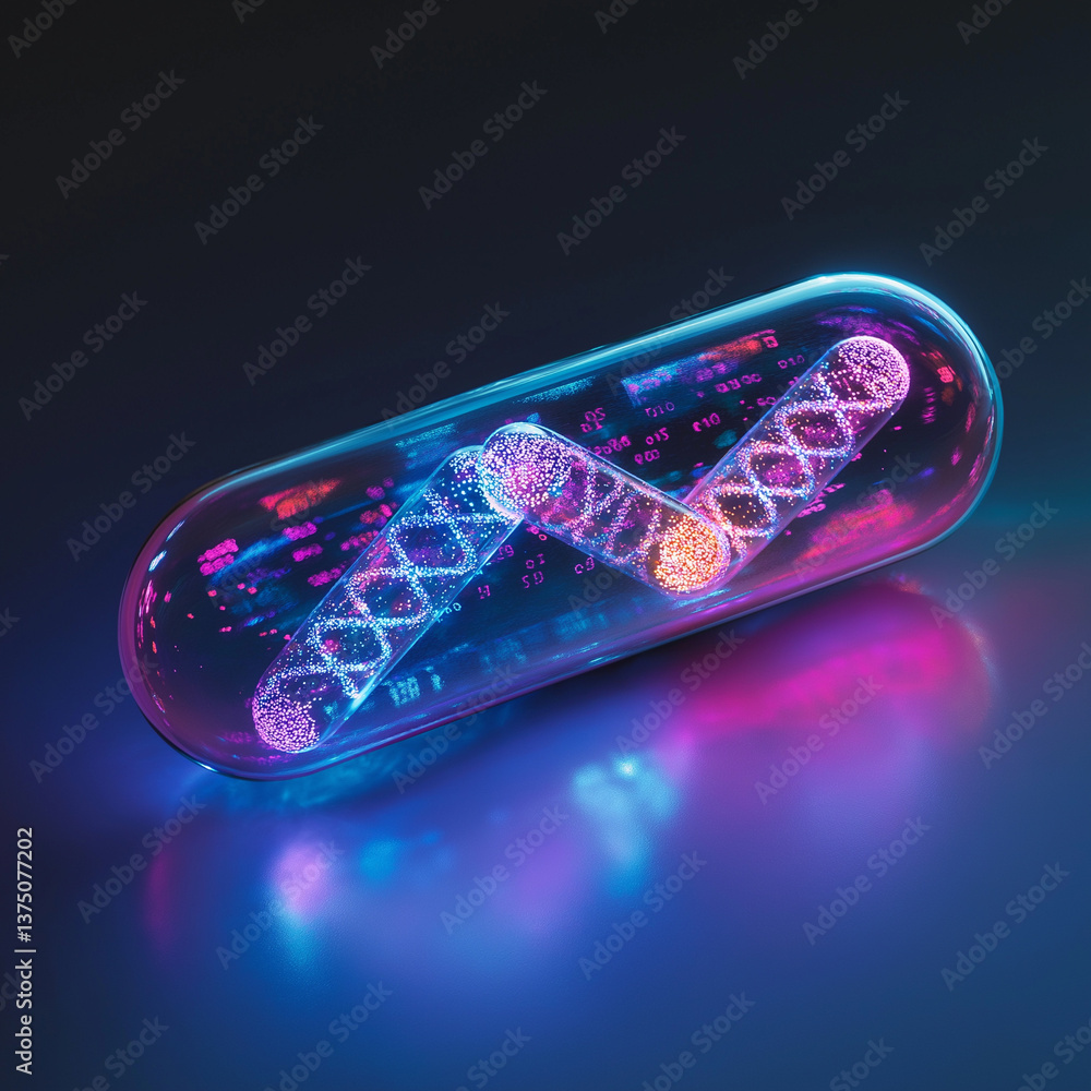 bioengineered pill that adapts its effects based on the users DNA ...