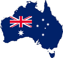 Australia Map Clipart Free Stock Photo - Public Domain Pictures
