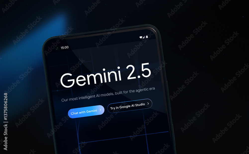 Google Gemini 2.5 Pro version AI artificial intelligence large language ...