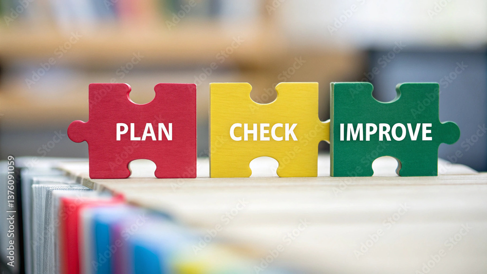 Plan, check, and improve are essential steps in quality control ...