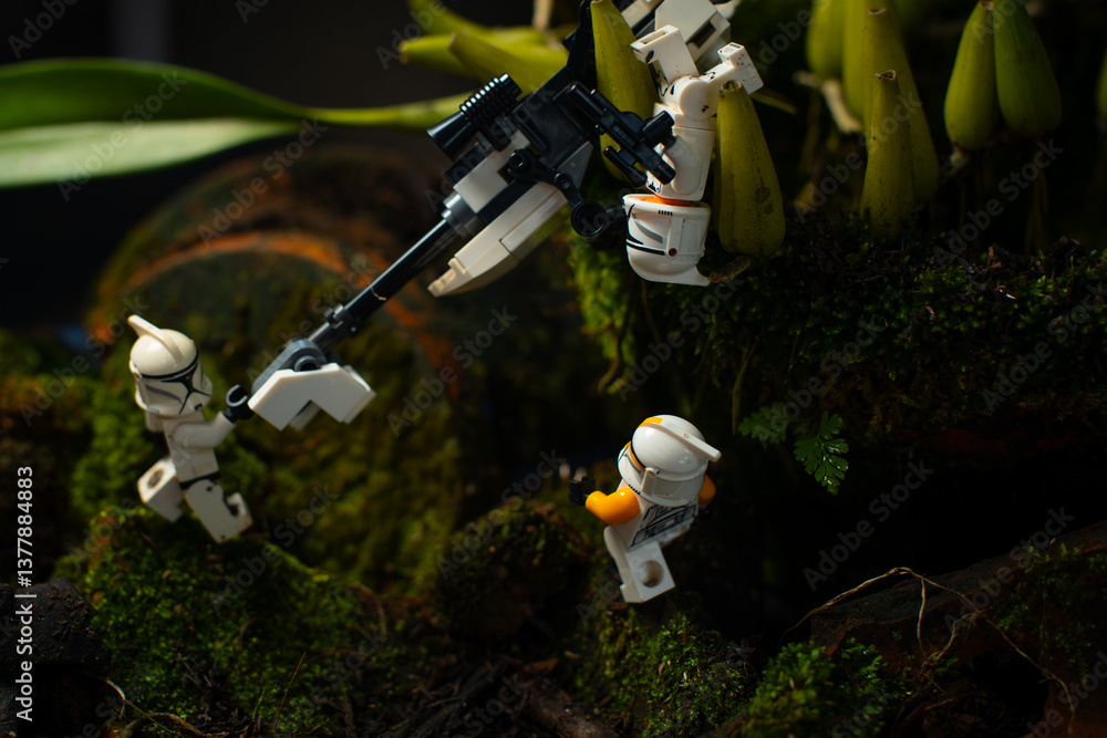 Depok, Indonesia - April 1, 2025: Lego toys photography, 1st phase ...