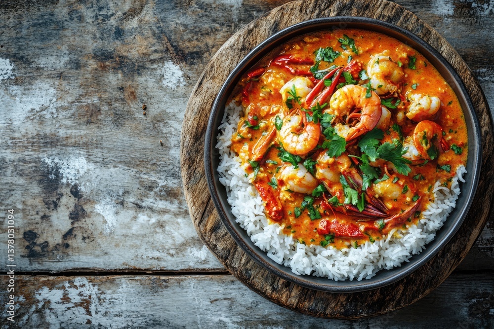 Cajun Crawfish Etouffee: Traditional Smothered Seafood Creole Dish ...