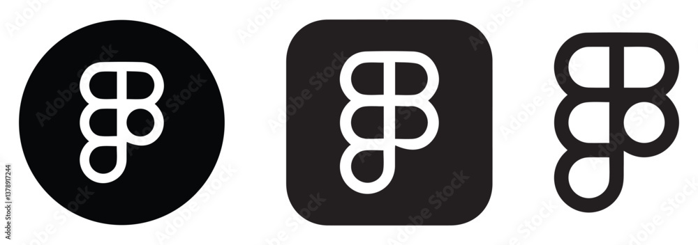 figma logo png, vector eps file Stock Vector | Adobe Stock