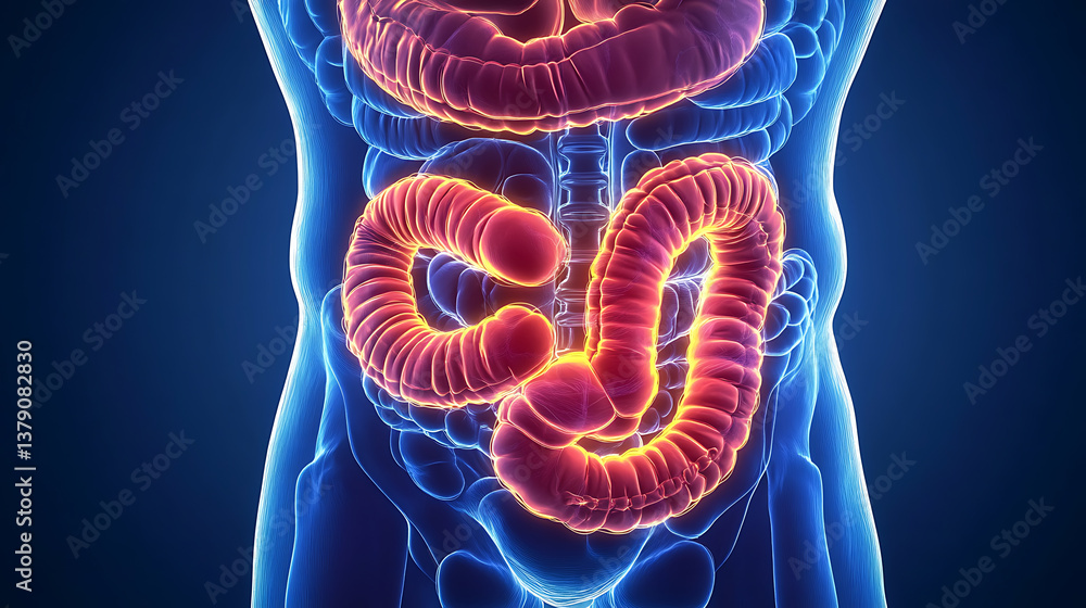 Constipation anatomy and constipated symptoms as stool bowel movement ...