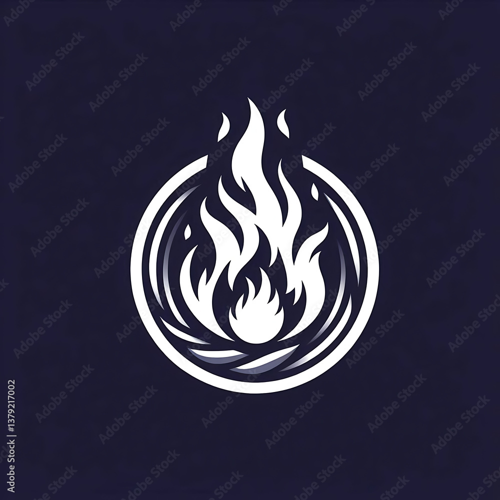 Fire flame, vector icons Fire and flames outline icon set. Contour ...