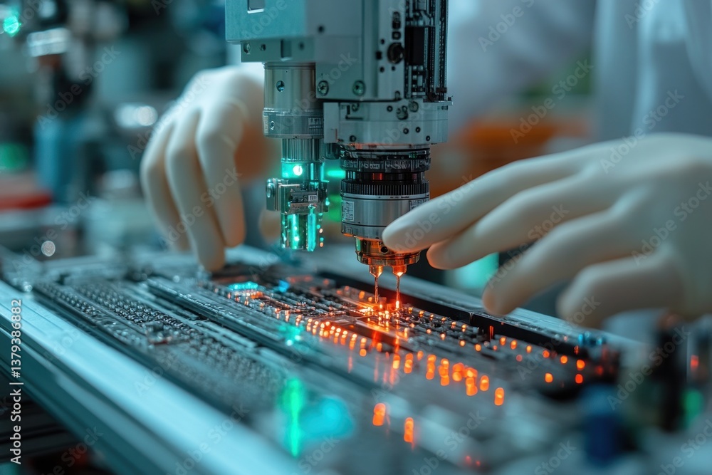 Engineering Students Building Robotics Kits For Mechanical Control and ...