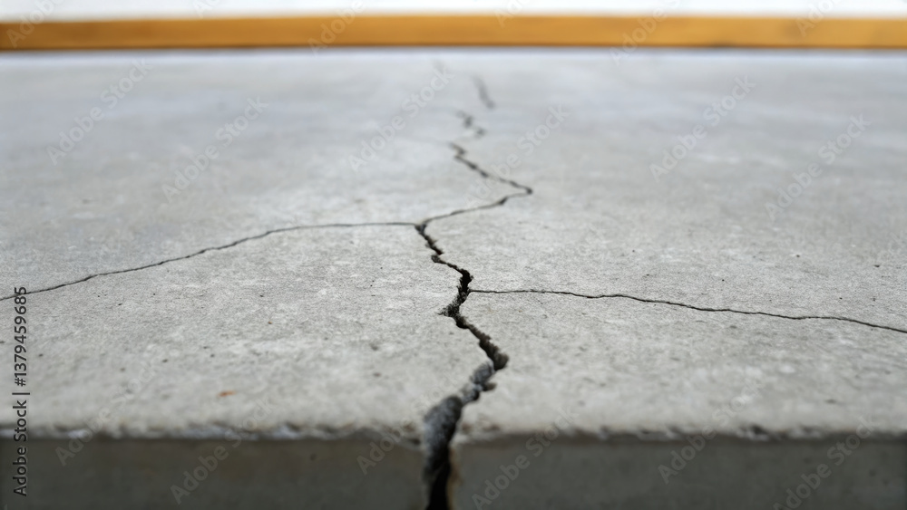 Cracks in concrete reveal strength and testing of engineering materials ...
