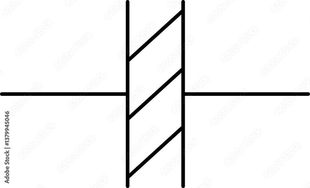 Electronic circuit symbols. Graphic symbols for electrical components ...