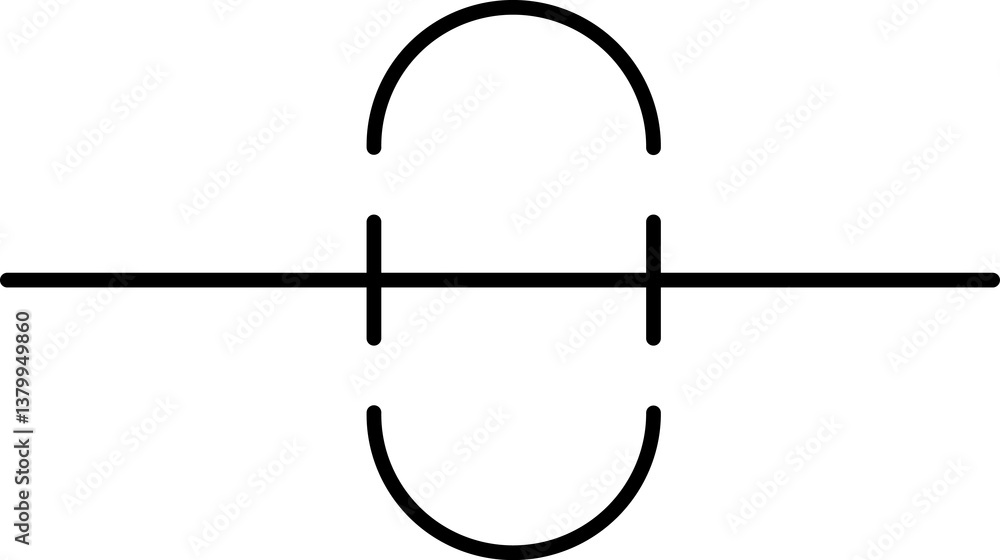Electronic circuit symbols. Graphic symbols for electrical components ...