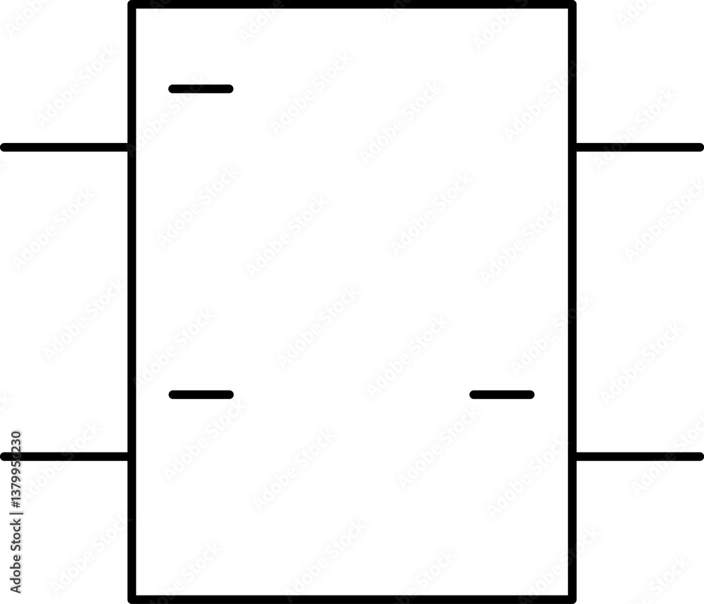 Electronic circuit symbols. Graphic symbols for electrical components ...