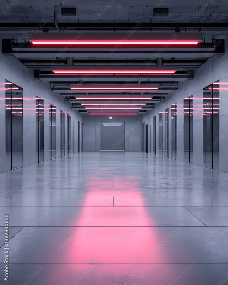 immersive mixed reality scene, neon-infused augmented reality overlays ...