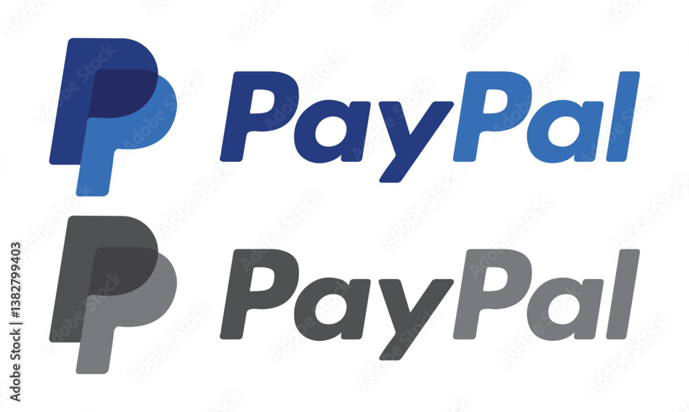 PayPal logo icon transparent png download. new vector logo 2024 ...