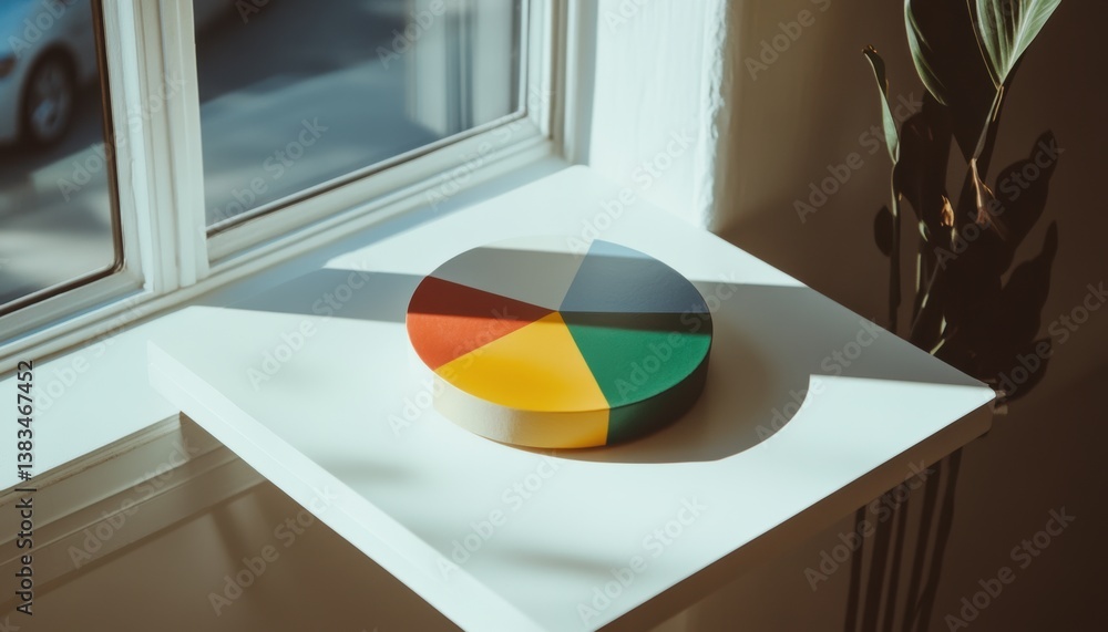 3d pie chart visualizing student participation in extracurricular ...