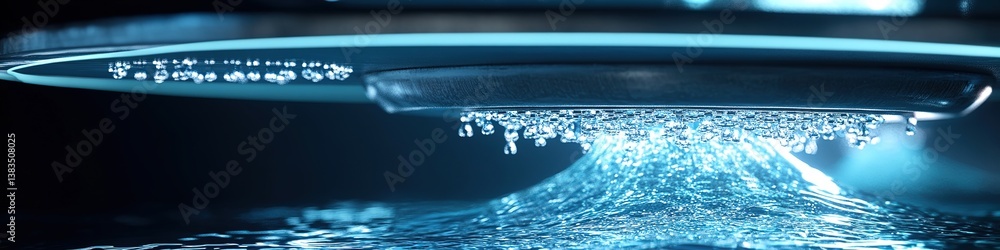 Futuristic Offshore Wind Farm: Floating Platform with Tidal Turbines ...