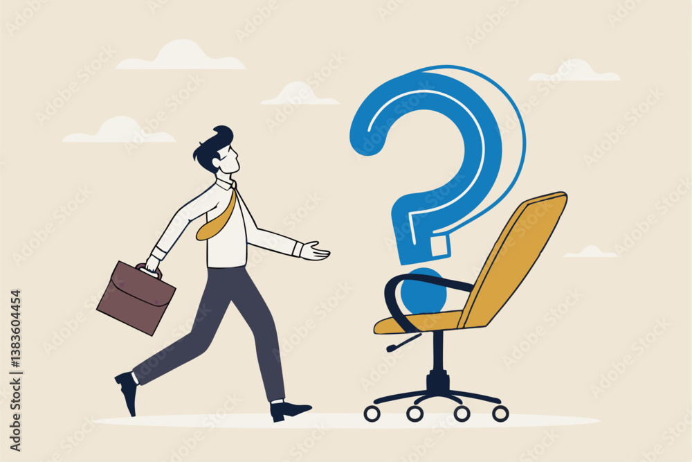 Search for new job position, career path or employment vacancy, change ...