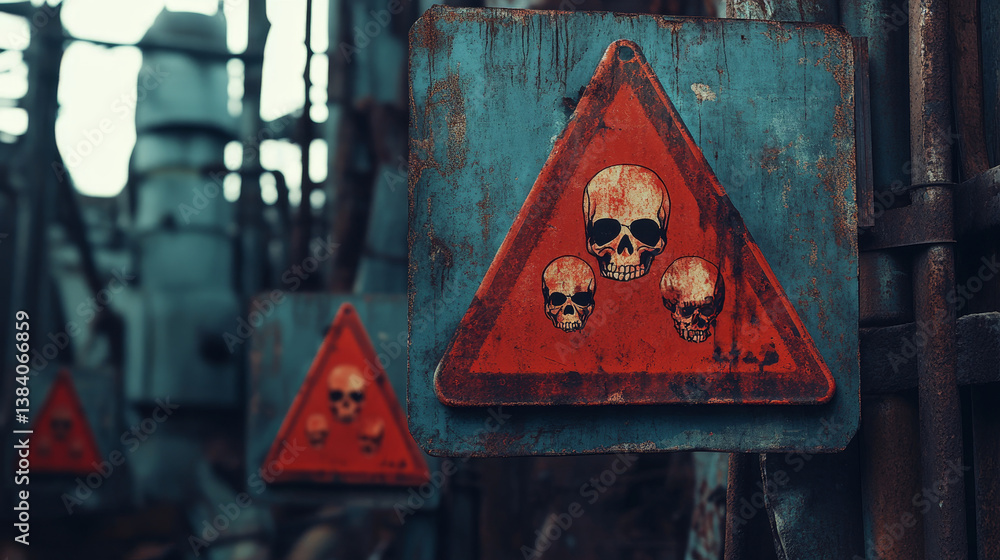 Danger and dangerous zone warning red frames. Vector HUD interface ...