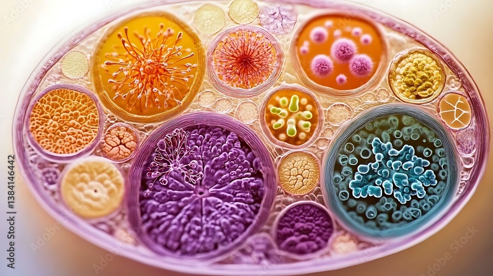 Observe and analyze plant and animal cells under a microscope. Compare and contrast their ...