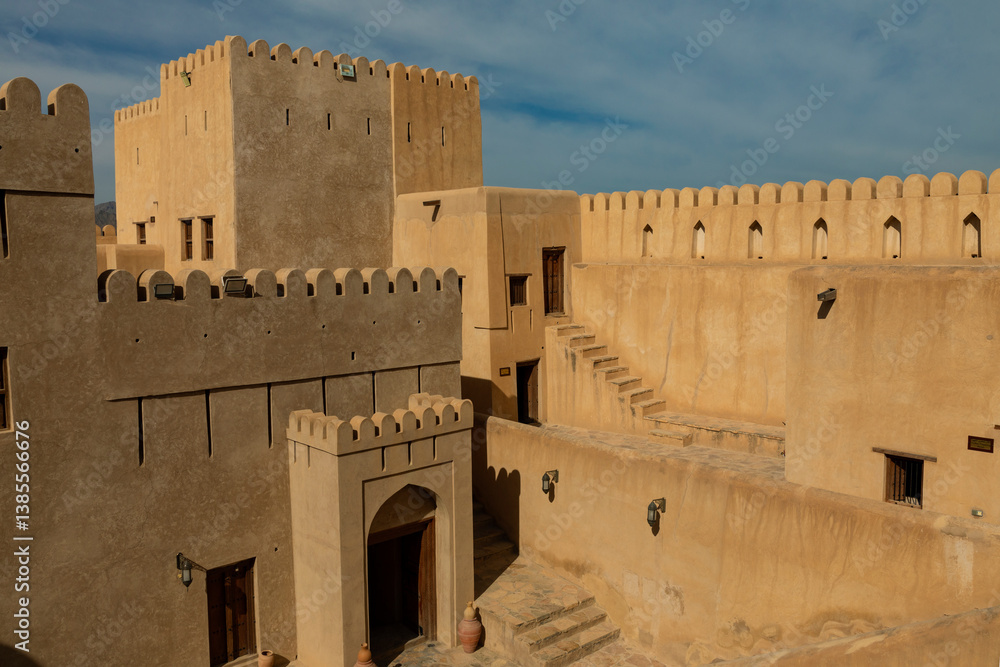 Nizwa Historical Fort is one of the most important tourist destinations ...