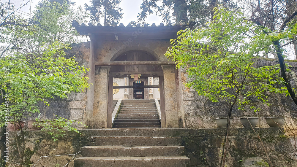 Ha Giang, Vietnam - ‎‎January 28, 2024 : Main Gate Of Hmong King Palace ...