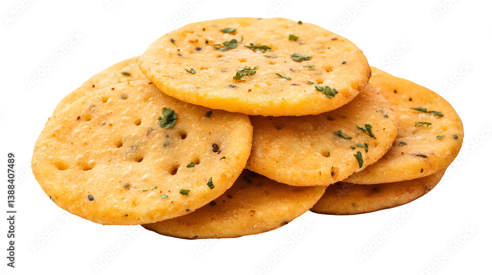 traditional indian gujarati food deep fried bread puri or Poori also ...