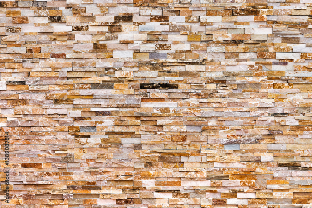 Natural Stone texture background. Beige brown color. Square rectangle ...