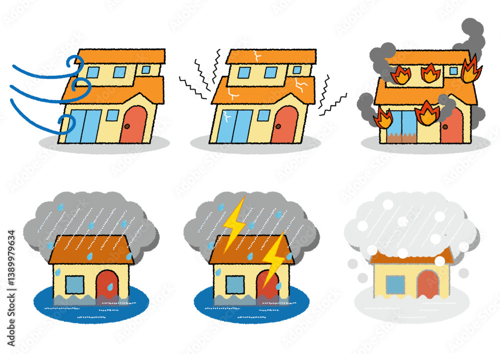 Natural Disasters Affecting Houses – Wind, Earthquake, Fire, Flood ...