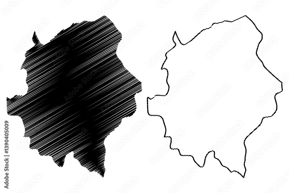 Asir Region (Regions of Saudi Arabia, Kingdom of Saudi Arabia, KSA) map ...