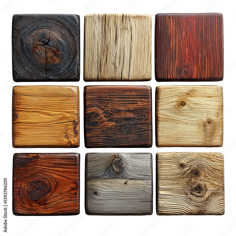 Foto de Stock Wood grain texture png isolated wood texture png natural ...
