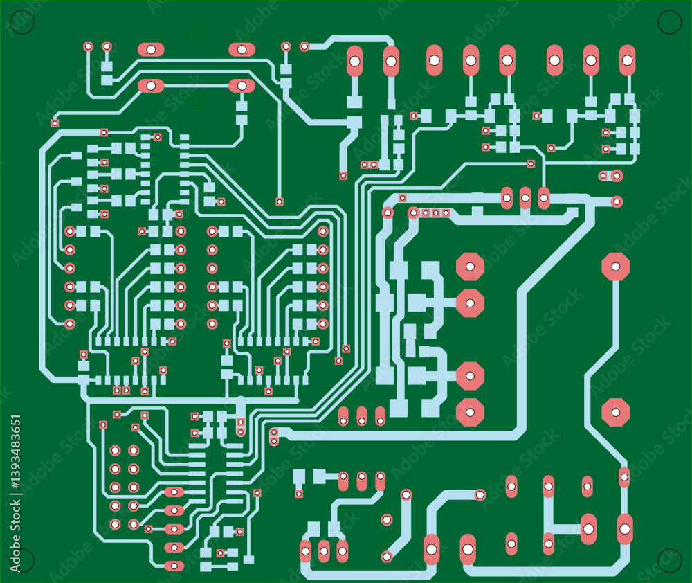 Tracing conductors of printed circuit board of electronic device ...
