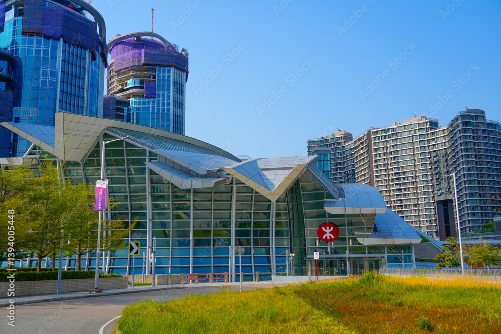 Hong Kong West Kowloon Station High Speed Rail Station in Hong Kong ...