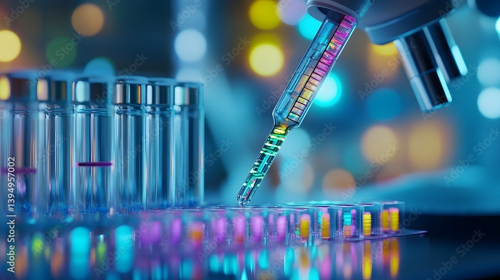 State-of-the-art laboratory setting featuring pipes and test tubes for ...