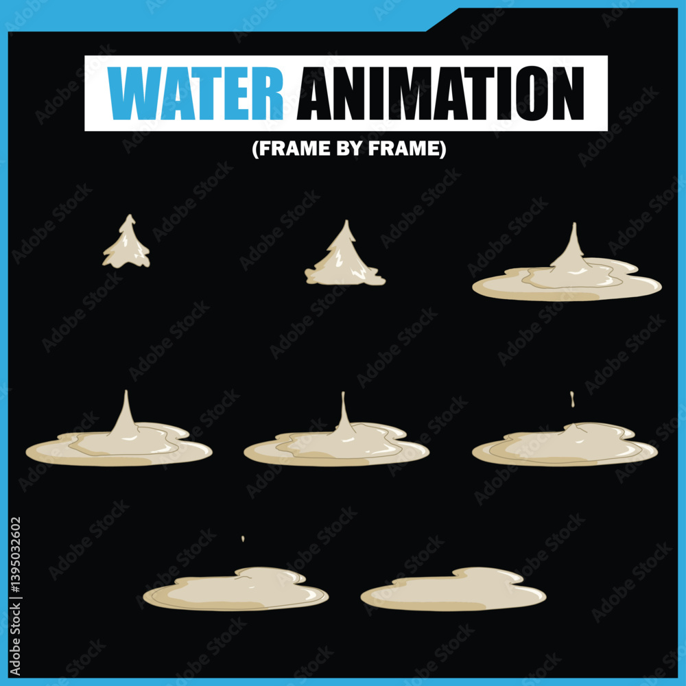 Water Splash, Shower Rain, Bubbles, Droplets, Drip, Flow, Wave, Burst ...