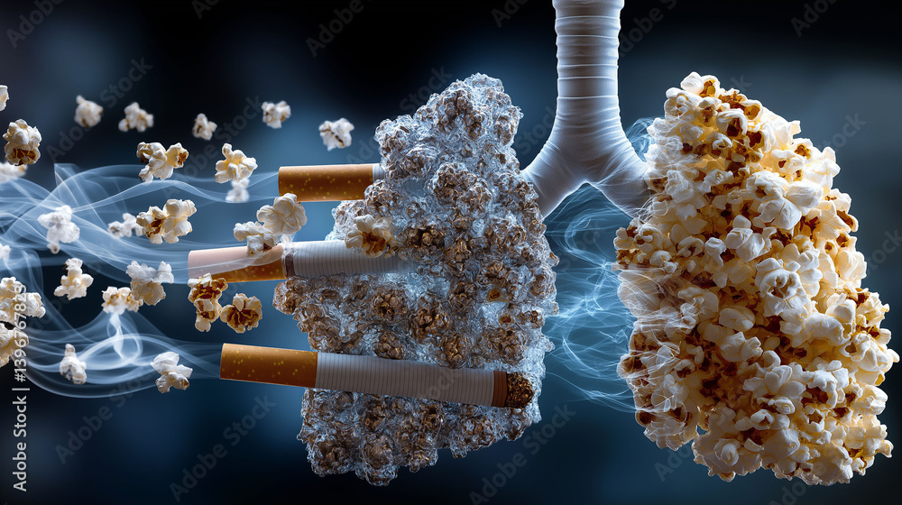 Popcorn lung disease chemicals vaping and cigarettes health treatment ...