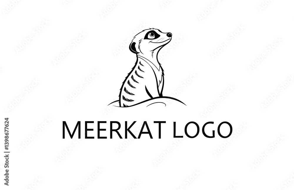 Premium Meerkat Logo Vector for Creative Projects | Unique and ...