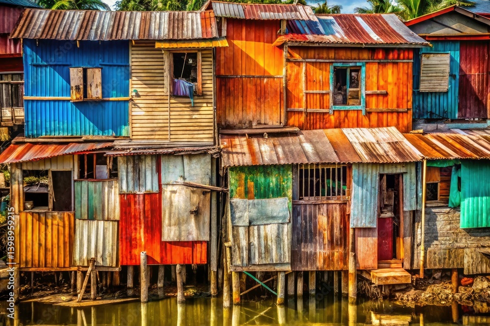 Macro Photography: Philippines Shantytown Details - Close-Up Textures ...