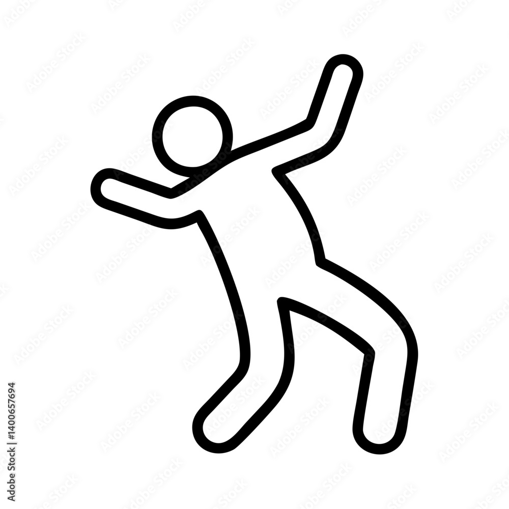 Crime scene outline vector, dead body outline illustration, forensic ...