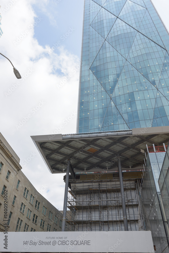 exterior of CIBC Square, global operational headquarters for Canadian ...