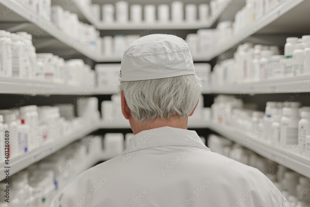 Medical supply chain control room with operators monitoring ...